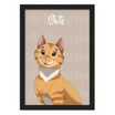 Frame | Custom Hand-Drawn Cartoon Pet Portrait – PixArt Creatives
